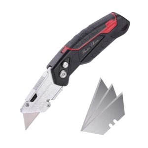 bates- box cutter, utility knife, box cutter knife, folding box cutter, razor knife, box cutter folding, box cutter with 3 extra blades, folding knife, box cutter retractable, folding utility knife