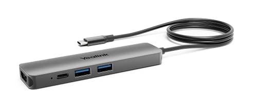 Yealink UVC40-BYOD Multi-Function Byod Room System, USB-C Supported via BYOD-Box, Compatible with PC Laptop, Microsoft Teams Certified Zoom Certified Video Conference Camera