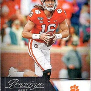 2021 Panini Chronicles Draft Picks Prestige #79 Trevor Lawrence Clemson Tigers Official NCAA Football Trading Card in Raw (NM or Better) Condition