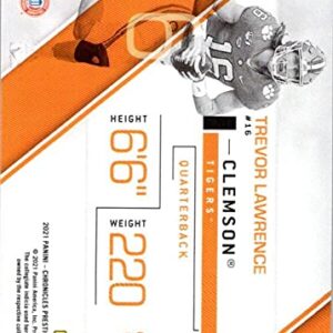 2021 Panini Chronicles Draft Picks Prestige #79 Trevor Lawrence Clemson Tigers Official NCAA Football Trading Card in Raw (NM or Better) Condition