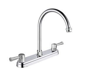 solvex 2 handle kitchen sink faucet, high arc 360 swivel stainless steel pipe 3 hole kitchen faucet, commercial modern chrome kitchen sink faucet, us-sp-80078