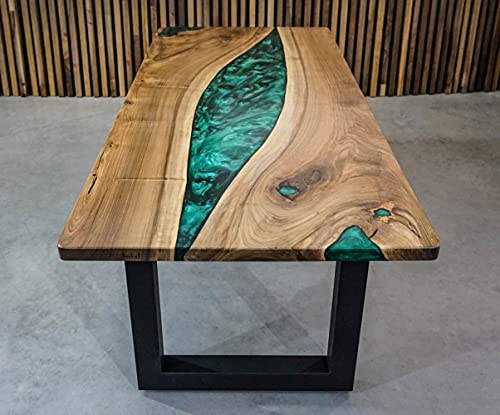 Epoxy Table, Live Edge Wooden Table, Epoxy Resin River Table, Natural Wood, Dining table, Natural Epoxy Table, Resin Table