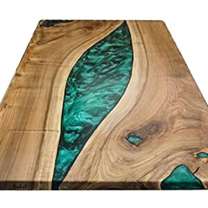 Epoxy Table, Live Edge Wooden Table, Epoxy Resin River Table, Natural Wood, Dining table, Natural Epoxy Table, Resin Table