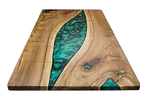 Epoxy Table, Live Edge Wooden Table, Epoxy Resin River Table, Natural Wood, Dining table, Natural Epoxy Table, Resin Table