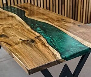 Epoxy Table, Epoxy Resin River Table, Live Edge Wooden Table, Natural Wood,Dining table, Natural Epoxy Table, Resin Table