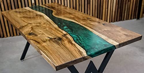 Epoxy Table, Epoxy Resin River Table, Live Edge Wooden Table, Natural Wood,Dining table, Natural Epoxy Table, Resin Table