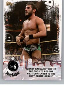 2020 topps wwe nxt johnny gargano tribute #jg-9 johnny gargano