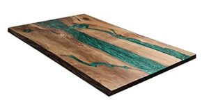 epoxy table, epoxy resin river table, live edge wooden table, natural wood,dining table, natural epoxy table, resin table