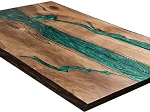 Epoxy Table, Live Edge Wooden Table, Epoxy Resin River Table, Natural Wood,Dining table, Natural Epoxy Table, Resin Table