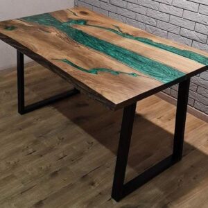 Epoxy Table, Live Edge Wooden Table, Epoxy Resin River Table, Natural Wood,Dining table, Natural Epoxy Table, Resin Table