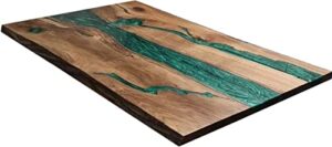 epoxy table, epoxy resin river table, live edge wooden table, natural wood, dining table, natural epoxy table, resin table