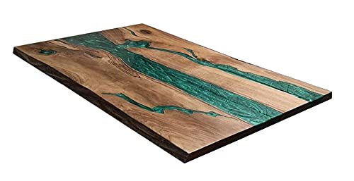 Epoxy Table, Live Edge Wooden Table, Epoxy Resin River Table, Natural Wood,Dining table, Natural Epoxy Table, Resin Table