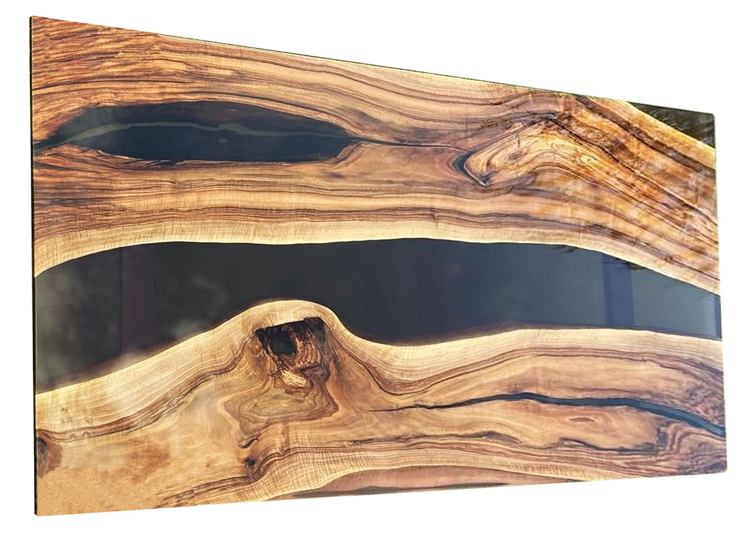 Epoxy Table, Epoxy Resin River Table, Live Edge Wooden Table, Natural Wood,Dining table, Natural Epoxy Table, Resin Table