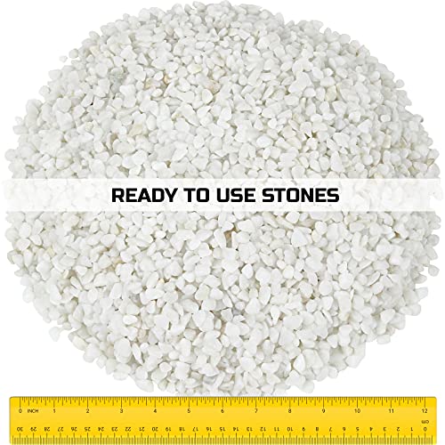 2 lb. Pebbles for Plants, Drainage Rocks for Potted Plants, Terrarium Succulent Bonsai Cactus Rocks Stones | Aquarium Pebbles for Fish Tank