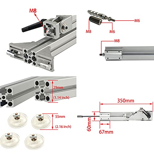 JQDML Reciprocating Cycling Linear Actuator Pushing Force 2-25kg 24V 30-150mm Adjustable Maximum No Load Speed 160rpm JQ-RL-YY16