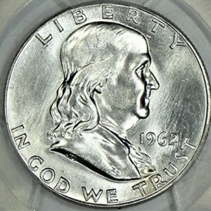 1962 P Franklin Half Dollar MS-66 PCGS