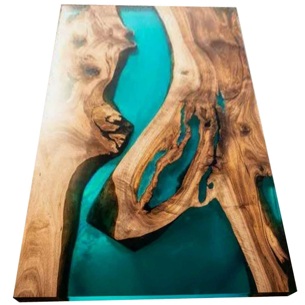 Epoxy Table, Epoxy Resin River Table, Live Edge Wooden Table, Natural Wood,Dining Table, Natural Epoxy Table, Resin Table