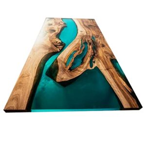 Epoxy Table, Live Edge Wooden Table, Epoxy Resin River Table, Natural Wood,Dining table, Natural Epoxy Table, Resin Table