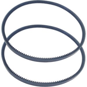 missiscily set of 2, 954-0430c auger drive belt fits mtd cub cadet 954-0430 754-0430 954-0430a 754-0430a snow blowers