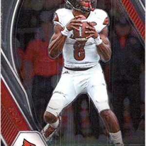 2021 Panini Prizm Draft Picks #26 Lamar Jackson Louisville Cardinals Official NCAA Football Trading Card in Raw (NM or Better) Condition