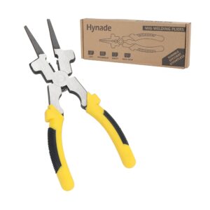 hynade mig pliers multi-function welding pliers anti-rust welpers mig welder plier clip tools yellow