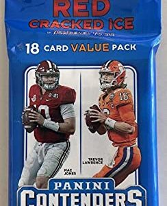 2021 Panini Contenders Draft Picks Football Value Pack Box (216 NFL Trading Cards)