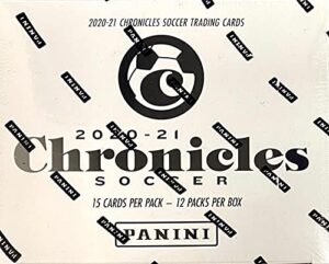 2020-21 panini chronicles soccer value pack box (180 total cards)