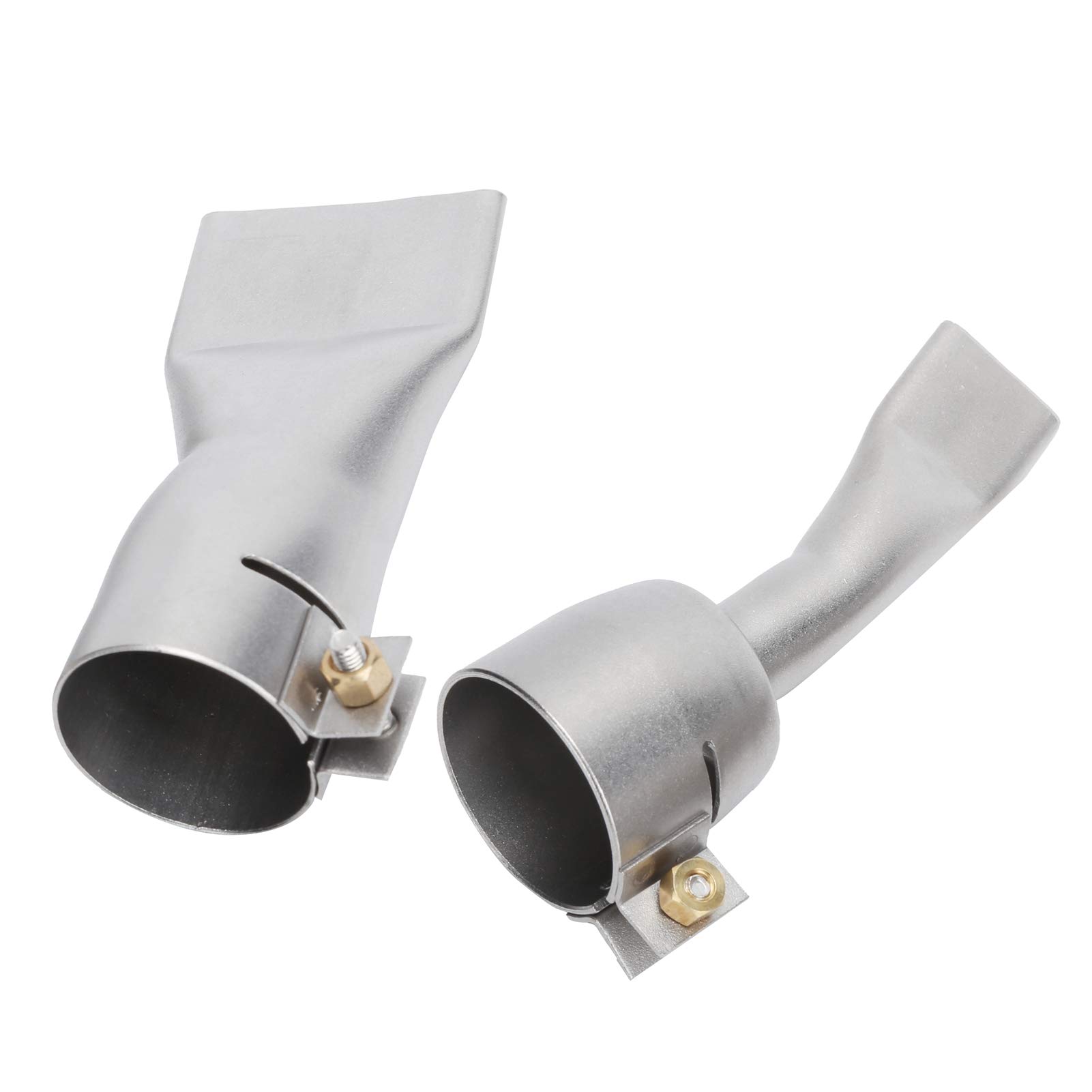 Hyuduo Flat Welding Nozzle, Stainless Steel Alloy Heat Nozzle Welding Equipment Hot Air Nozzle for Welder Tool Stainless Steel Hot Air or Welding Machine,sanding tools