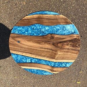 Epoxy Table, Live Edge Wooden Table, Epoxy Resin River Table, Natural Wood,Dining table, Natural Epoxy Table, Resin Table