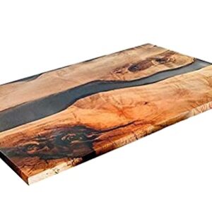 Epoxy Table, Live Edge Wooden Table, Epoxy Resin River Table, Natural Wood, Dining table, Natural Epoxy Table, Resin Table