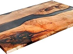 Epoxy Table, Live Edge Wooden Table, Epoxy Resin River Table, Natural Wood,Dining table, Natural Epoxy Table, Resin Table