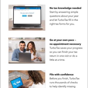 Intuit, TurboTax Home & Business 2021 Tax Software, Federal and State Tax Return w/Federal E-file [Amazon Exclusive] [PC/Mac Disc]