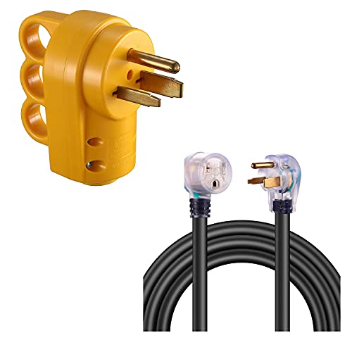 Miady 6-50 Extension Cord 25 FT and 6-50/6-30 Plug