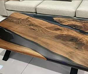 Epoxy Table, Live Edge Wooden Table, Epoxy Resin River Table, Natural Wood,Dining Table, Natural Epoxy Table, Resin Table