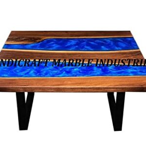 Epoxy Table, Live Edge Wooden Table, Natural Wood,Dining table, Natural Epoxy Table, Resin Table, Epoxy Resin River Table