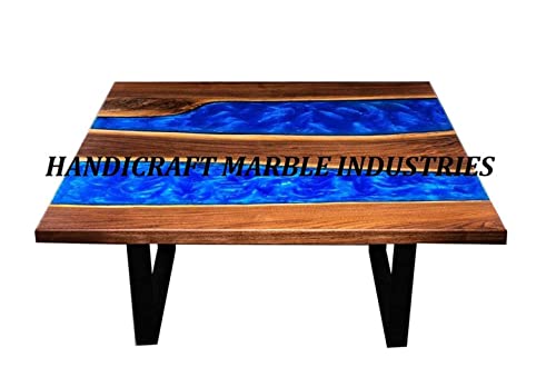 Epoxy Table, Live Edge Wooden Table, Natural Wood,Dining table, Natural Epoxy Table, Resin Table, Epoxy Resin River Table