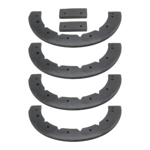 Gpartsden 753-0613 731-0780 Rubber Paddle Set Replacement for MTD 731-0781 731-0782 721-0287 731-07 Snow Blower