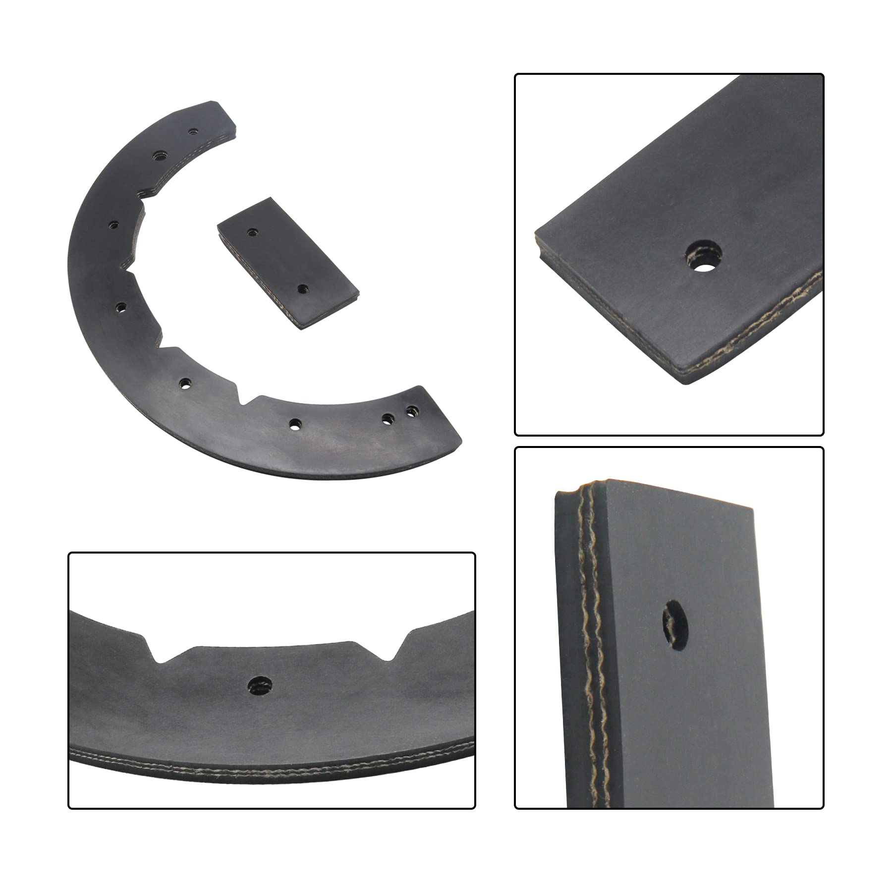 Gpartsden 753-0613 731-0780 Rubber Paddle Set Replacement for MTD 731-0781 731-0782 721-0287 731-07 Snow Blower