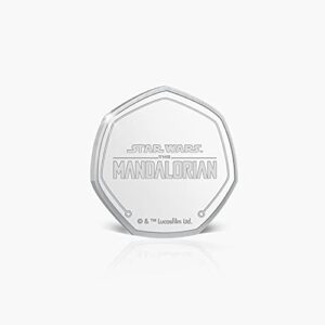 Star Wars The Mandalorian - The Way of The Mandalore - Ag Plated Commemorative Coin