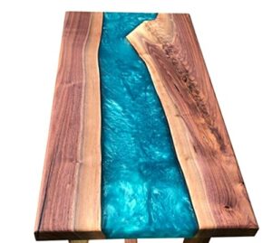 epoxy table, epoxy resin river table, live edge wooden table, natural wood,dining table, natural epoxy table, resin table