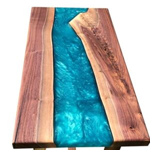 Epoxy Table, Epoxy Resin River Table, Live Edge Wooden Table, Natural Wood,Dining table, Natural Epoxy Table, Resin Table