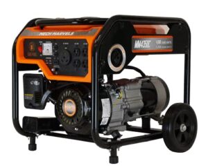 mech marvels mm4350c portable generator, orange