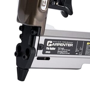 Carpenter CP635 23 Gauge 1-3/8 inch Pin Nailer | Pneumatic | 23 Gauge Pin Nails from 5/8-Inch up to 1-3/8-Inch | Pinner