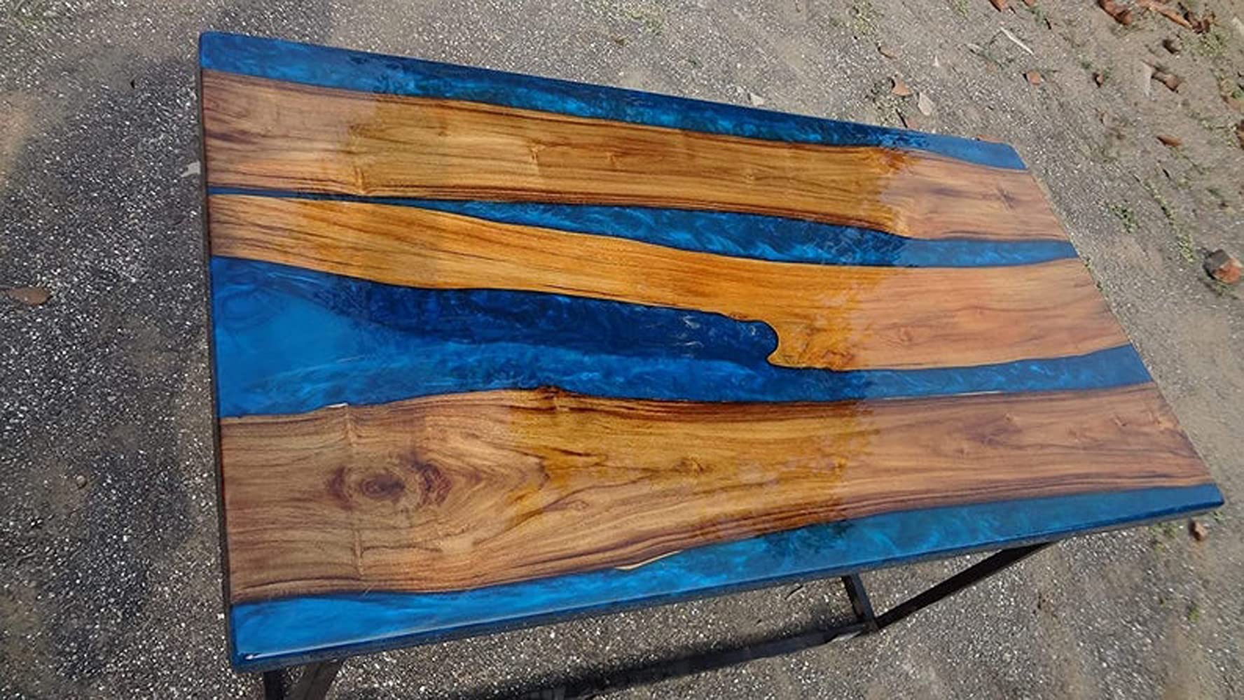 Epoxy Table, Epoxy Resin River Table, Live Edge Wooden Table, Natural Wood, Dining table, Natural Epoxy Table, Resin Table