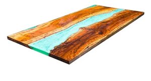 epoxy table, epoxy resin river table, live edge wooden table, natural wood,dining table, natural epoxy table, resin table