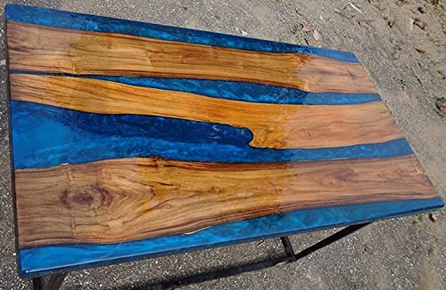 Epoxy Table, Live Edge Wooden Table, Epoxy Resin River Table, Natural Wood,Dining Table, Natural Epoxy Table, Resin Table