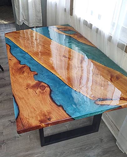 Epoxy Table, Live Edge Wooden Table, Natural Wood,Dining table, Natural Epoxy Table, Resin Table, Epoxy Resin River Table