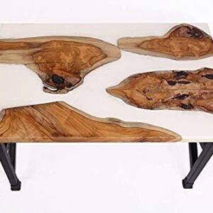 Epoxy Table, Live Edge Wooden Table, Epoxy Resin River Table, Natural Wood, Dining table, Natural Epoxy Table, Resin Table