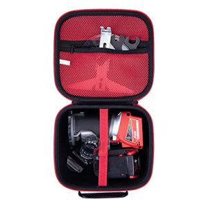 khanka hard case replacement for milwaukee m18 fuel cordless compact router, case only