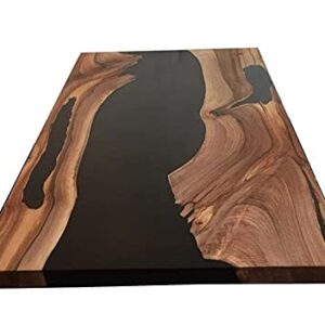 Epoxy Table, Live Edge Wooden Table, Epoxy Resin River Table, Natural Wood, Dining Table, Natural Epoxy Table, Resin Table